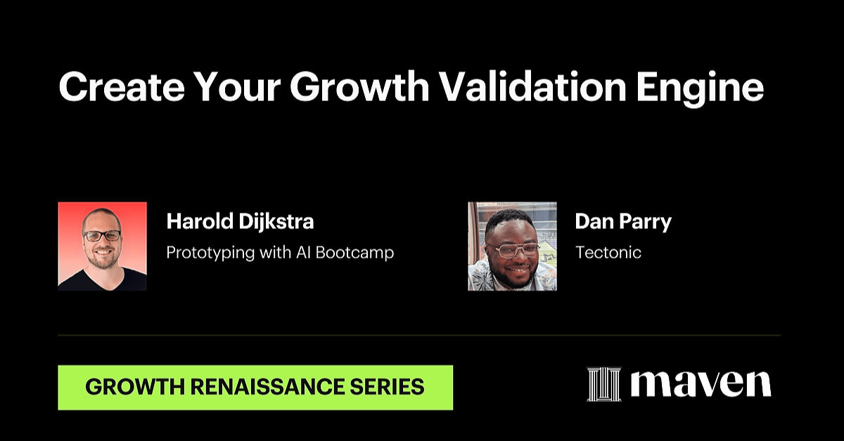 Create Your Growth Validation Engine